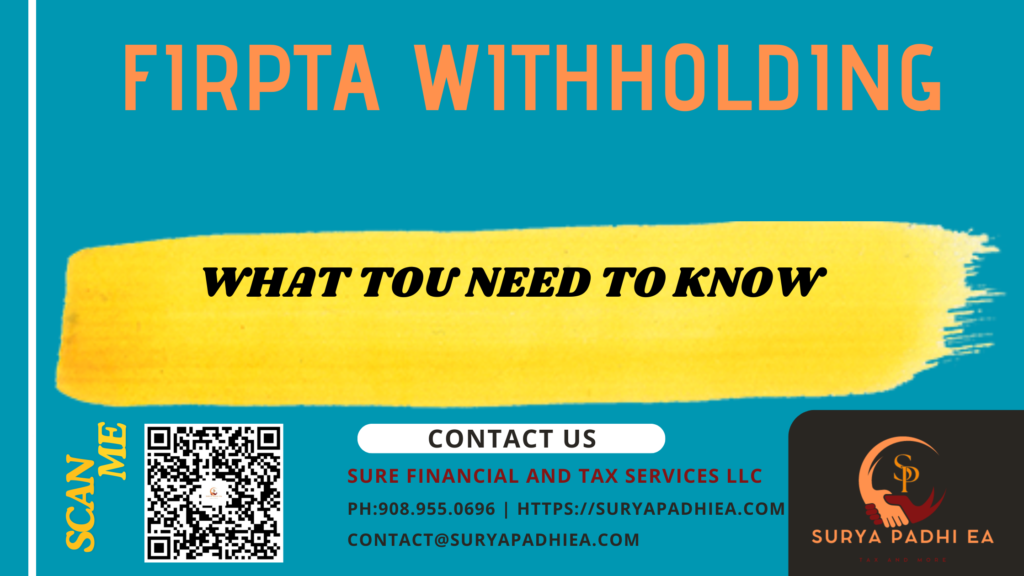 TAX YEAR 2024: FBAR (FinCEN Reporting Requirements) – Surya Padhi,EA